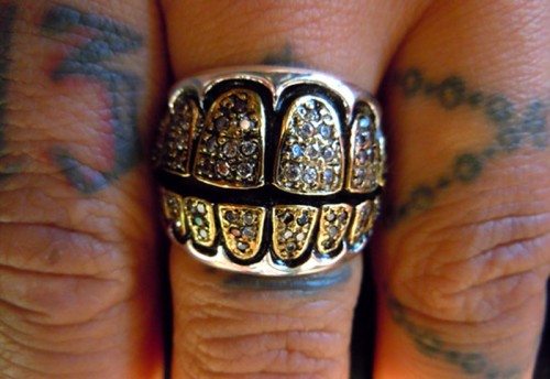 Human Tooth Ring